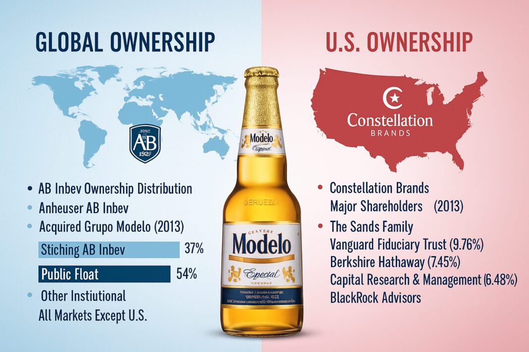 Who Owns Modelo Beer?