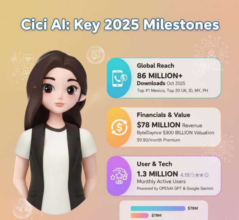 CiCi AI Net Worth, Revenue, Marketcap, Competitors 2025