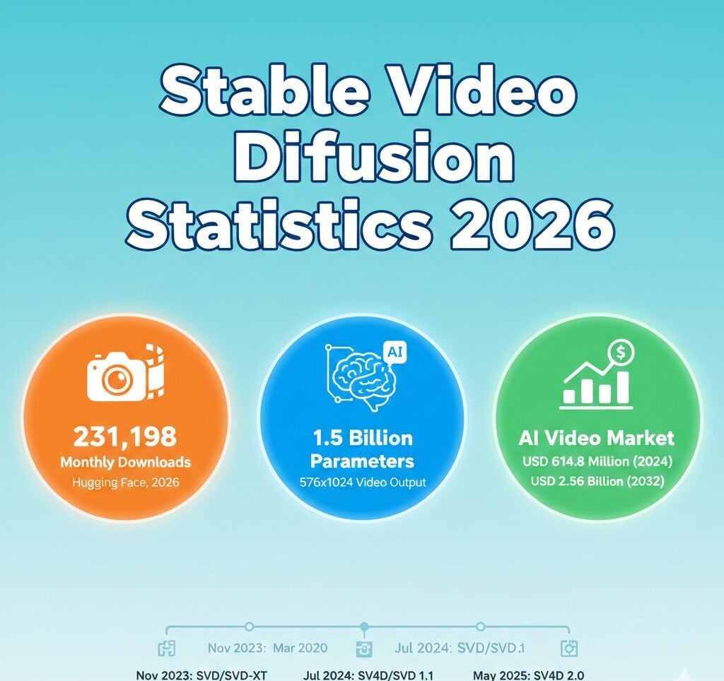 Stable Video Diffusion Statistics 2026