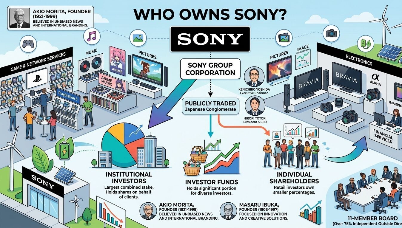 Who Owns Sony?