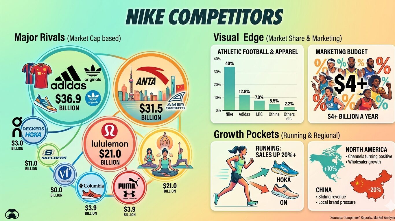 Nike Competitors 2026