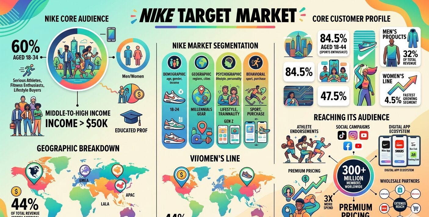 Nike Target Market 2026