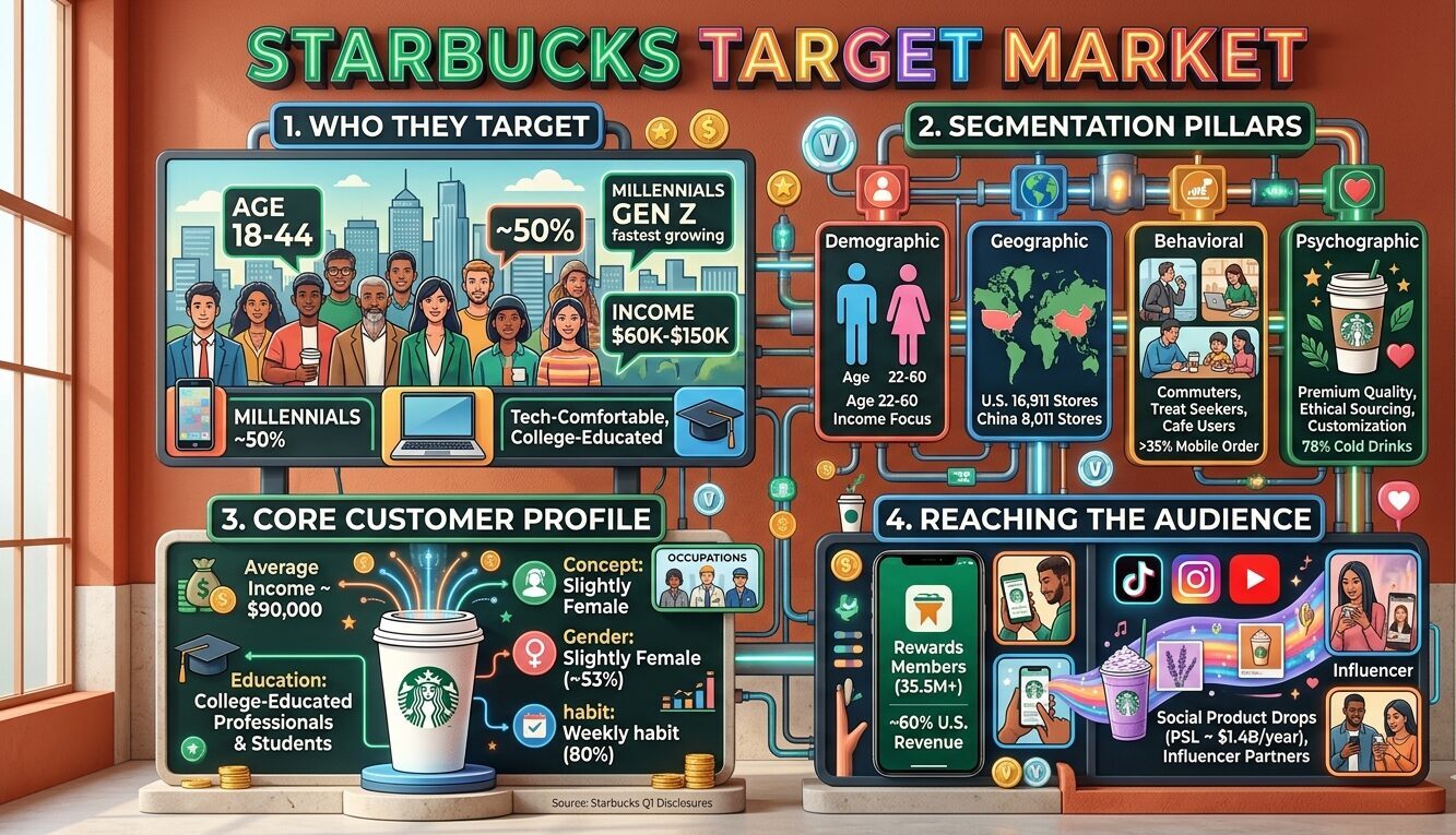 Starbucks Target Market 2026